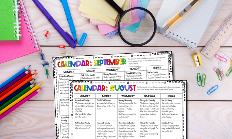 SEL Morning Message Bundle - Cait's Cool School