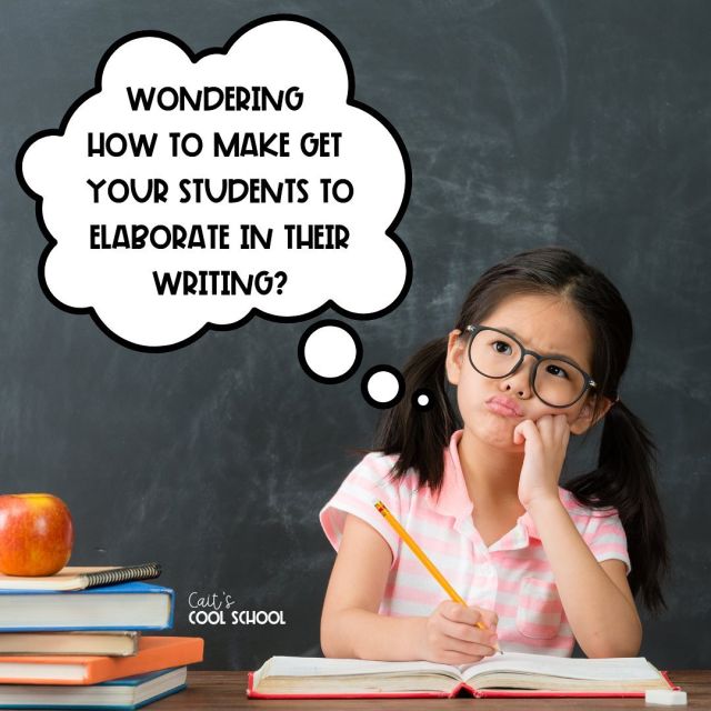 Strategies for Adding Details and Using Elaboration in Writing - Cait's ...